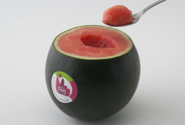 Mini meloen als snack to go