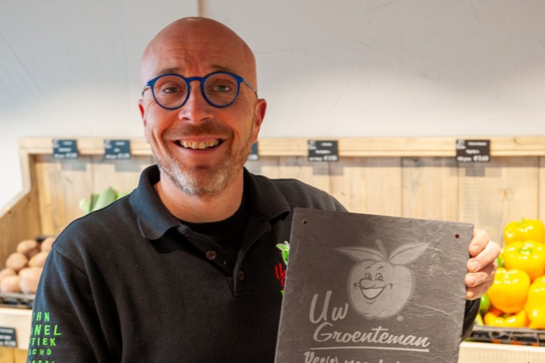 Marc Langkamp, Uw Groenteman Pompoen, viert 30-jarig jubileum met een ...