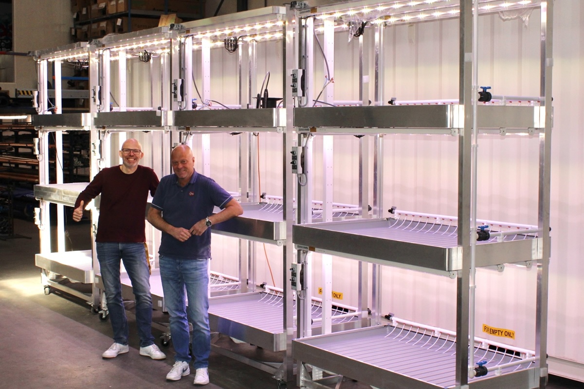 High-tech cultivation carts with advanced irrigation system for seed ...