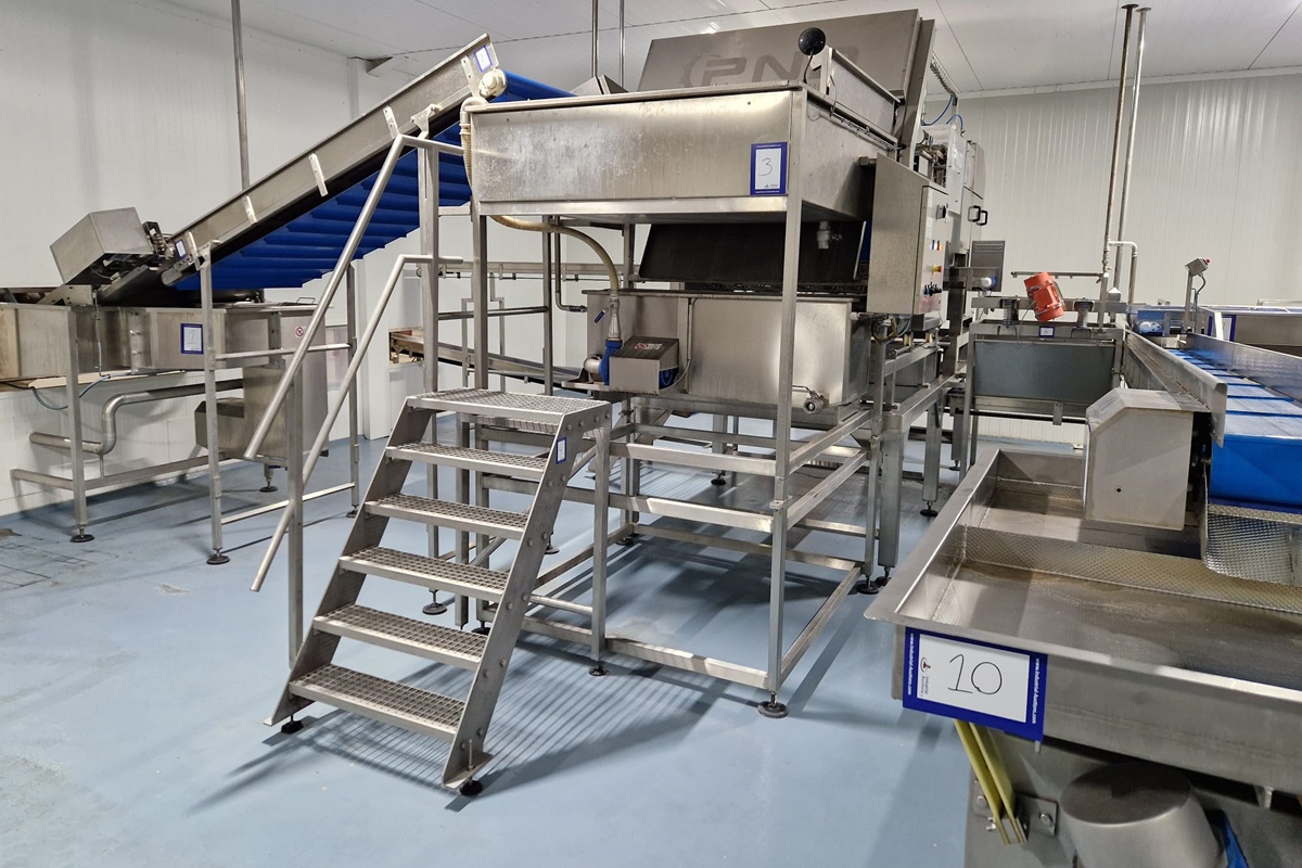 Like-new fresh produce processing machines go under the hammer at ...