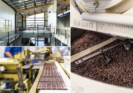 Eerste bezoekbare chocoladefabriek van Nederland geopend