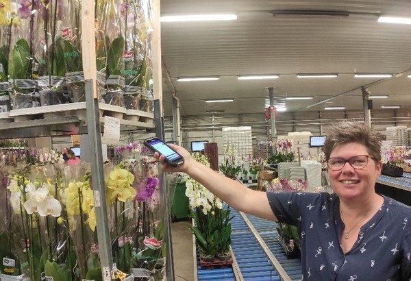 Android scanners van Codema tillen orderverwerking bij Wooning Orchids ...