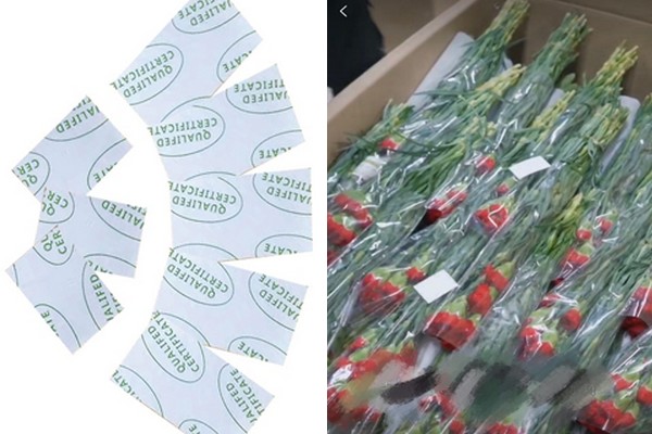 Fresh flower preservation packets extend the shelf life of fresh-cut ...