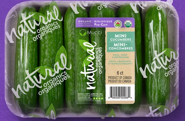 Mucci Farms launches Paper Top Seal, expands Organic Cucumbers and more