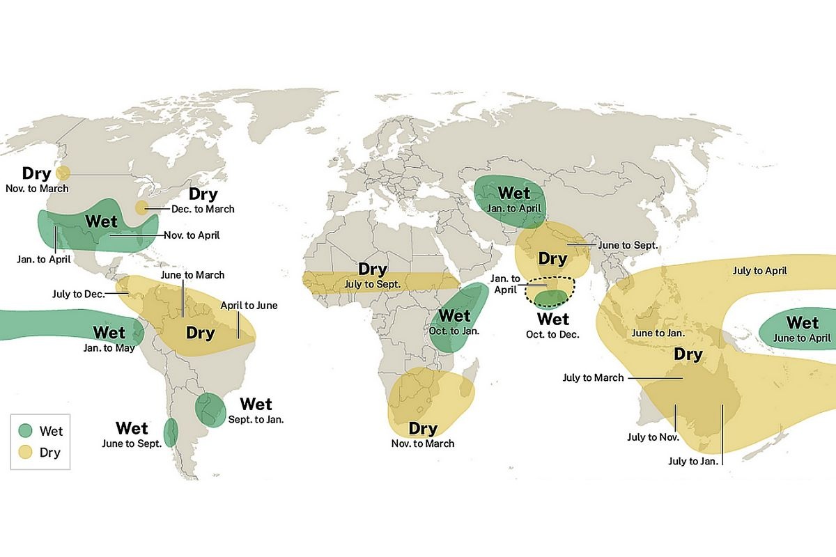 “El Niño is evolving now and will lead to weather pattern changes ...