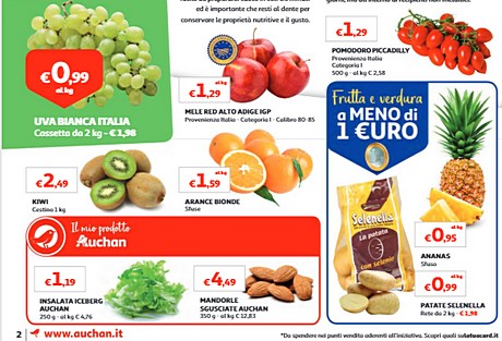 Volantini dei supermercati: cosa c'e' in offerta?