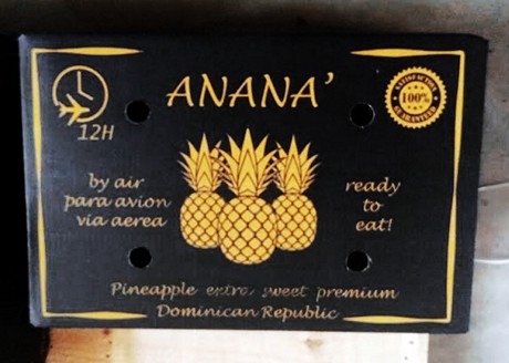 Italie : des ananas frais de la République dominicaine grâce au ...