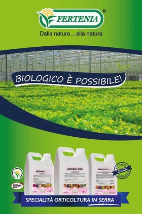 Orticoltura in serra: per Fertenia, Biologico e' possibile!