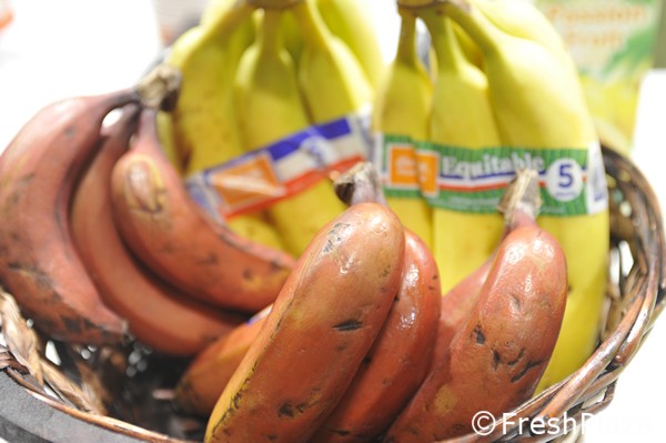 Banane rosse, una nicchia che incuriosisce