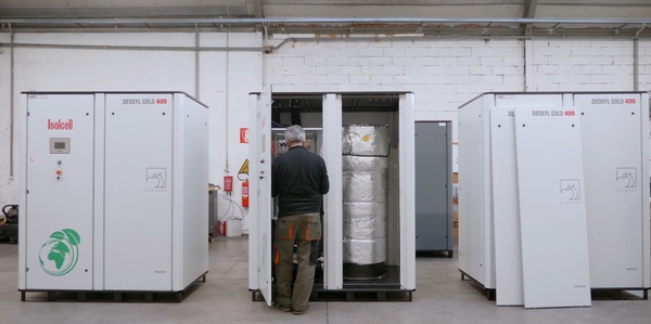 Isolcell equips existing cooling cells with ethylene absorption machine