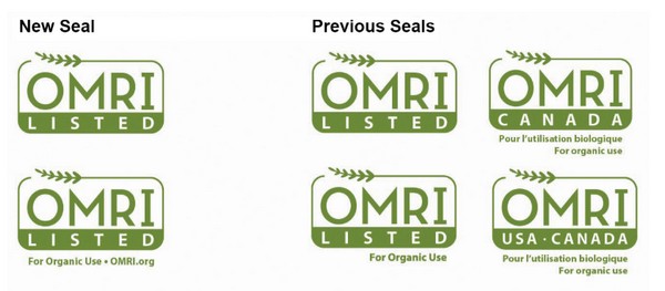 OMRI seal usage update