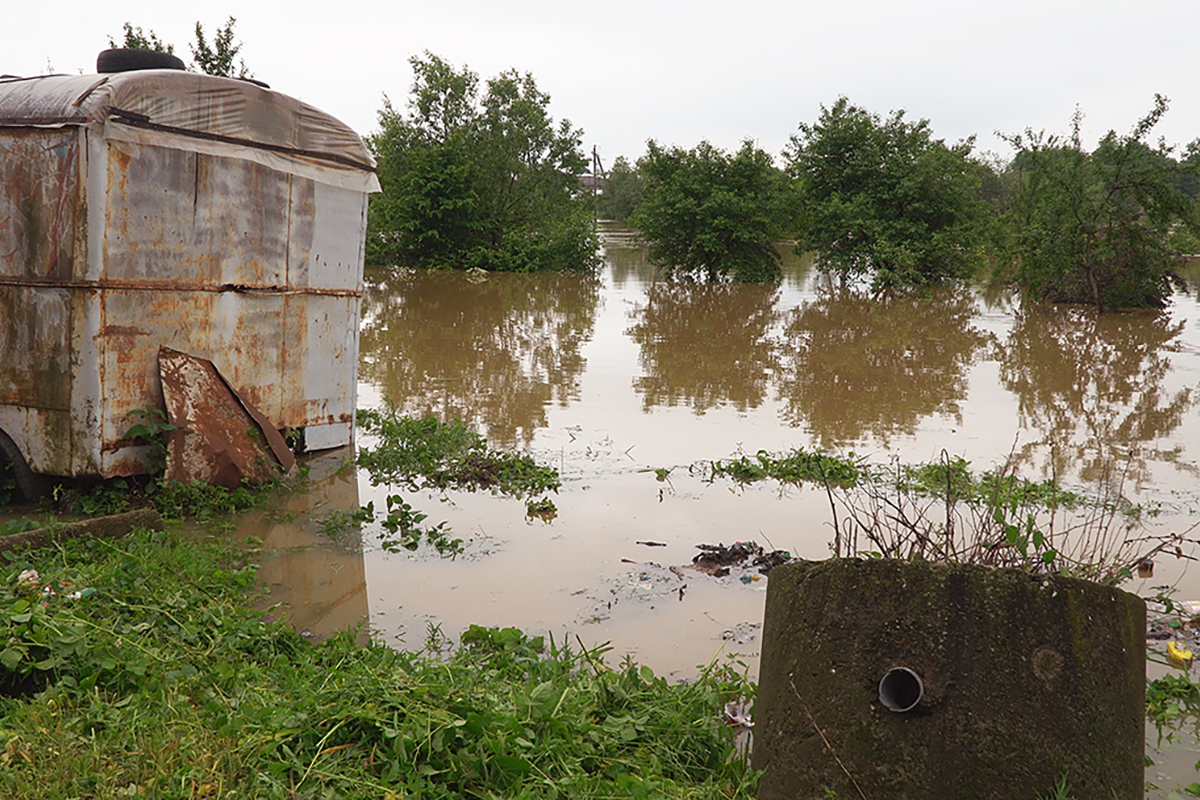 Floods damage vegetable farms in Volta Region